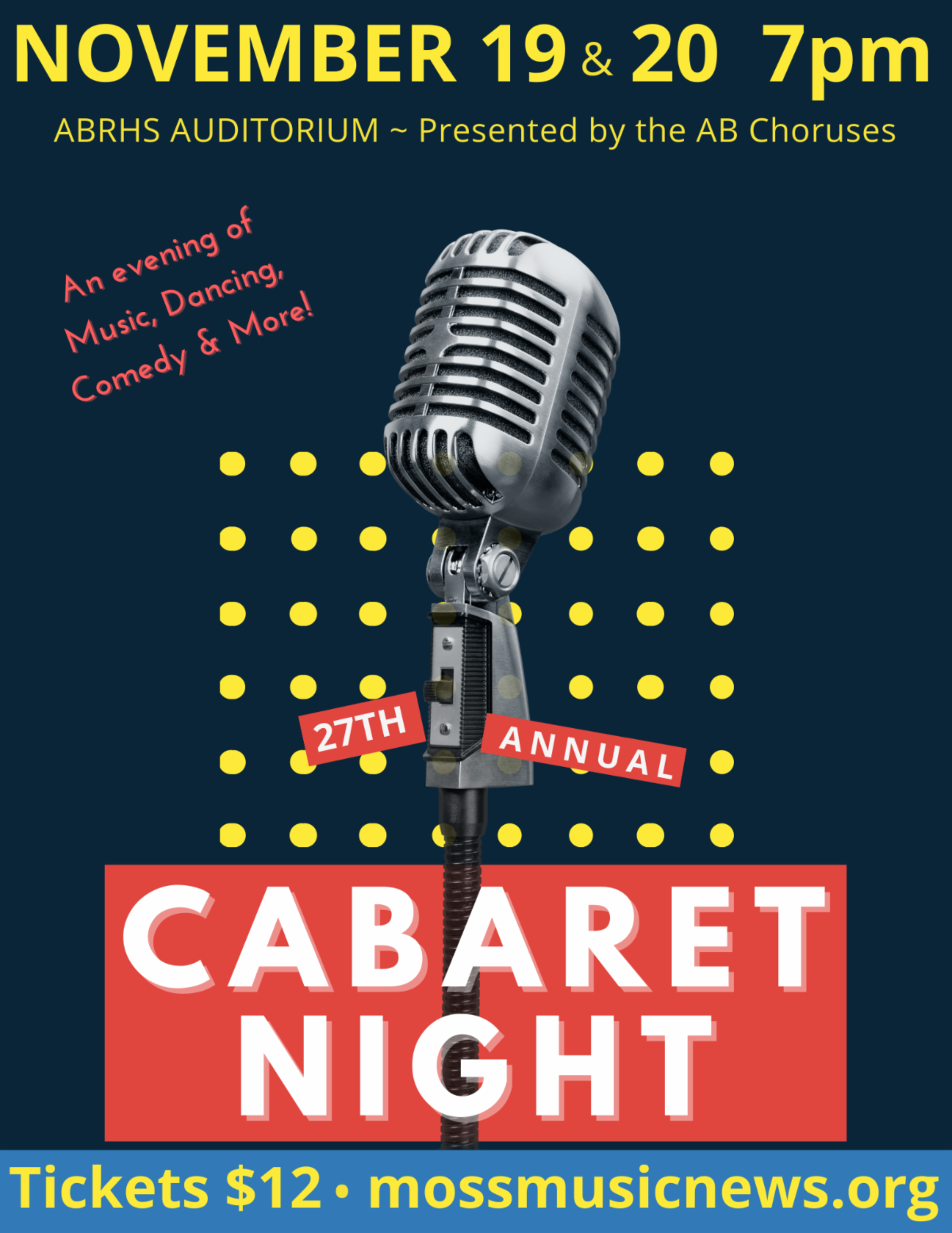 Cabaret Night Is Back! – Acton-Boxborough Friends of Music
